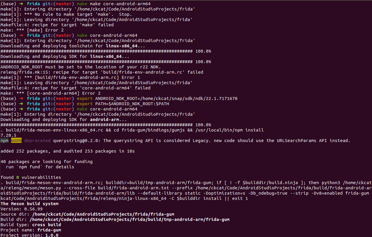 window下编译Frida | CKCat的博客